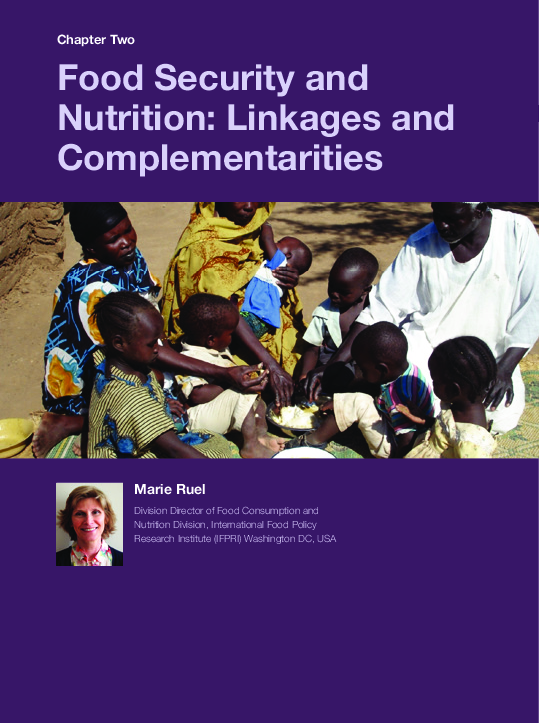 (PDF) Chapter Two Food Security and Nutrition : Linkages and ...