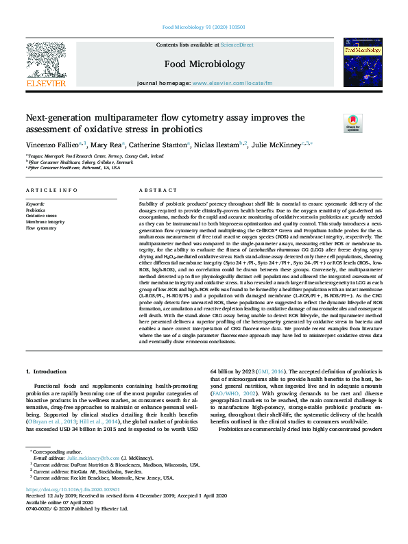 (PDF) Next-generation multiparameter flow cytometry assay improves the ...
