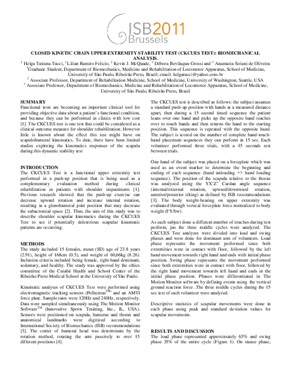 (PDF) Closed Kinetic Chain Upper Extremity Stability Test ( Ckcues Test ...