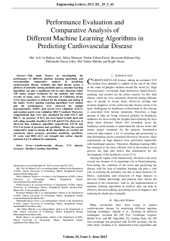 (PDF) Performance Evaluation and Comparative Analysis of Different ...