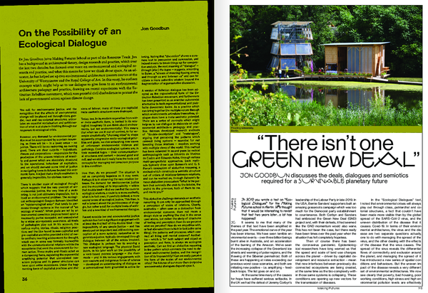 (PDF) There isn't just one Green New Deal/On the Possibility of an ...