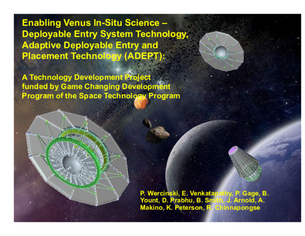 (PDF) Enabling Venus In-Situ Science - Deployable Entry System ...