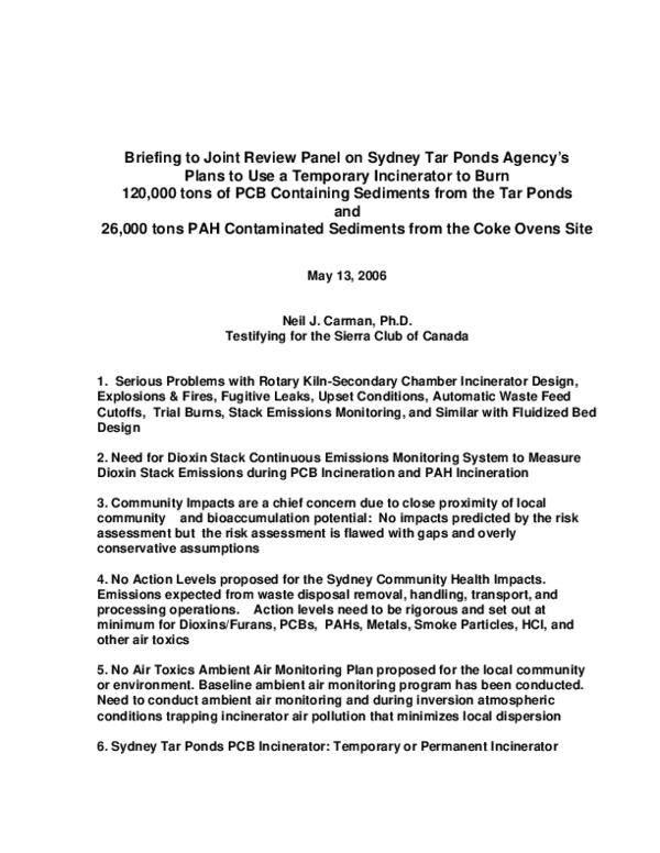 (PDF) Design 2. Need for Dioxin Stack Continuous Emissions Monitoring ...