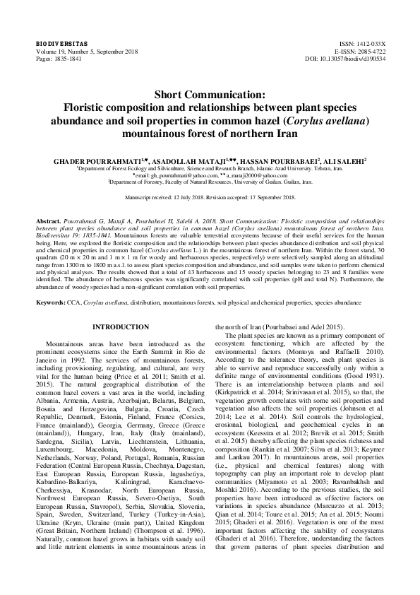 (PDF) Isolation, molecular characterization and extracellular enzymatic activity of culturable ...