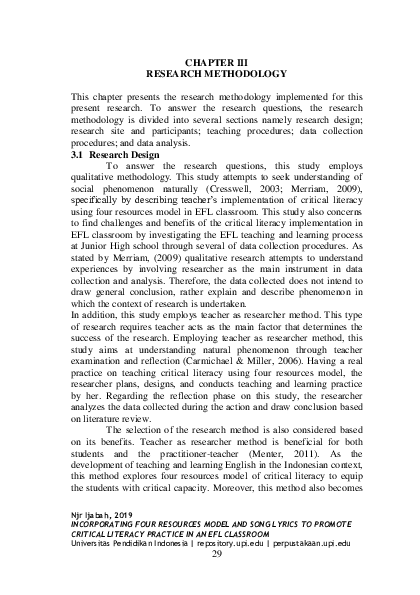 (PDF) Incorporating Four Resources Model and Song Lyrics to Promote ...