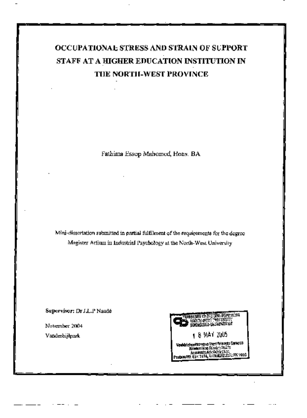 (PDF) Mini-dissertation submitted in partial fulfilment of the ...