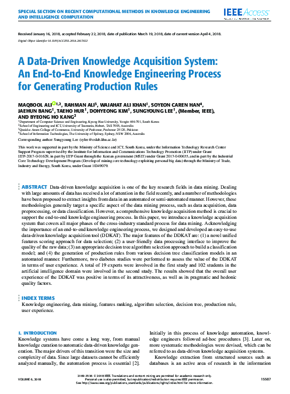 (PDF) A Data-Driven Knowledge Acquisition System: An End-to-End ...