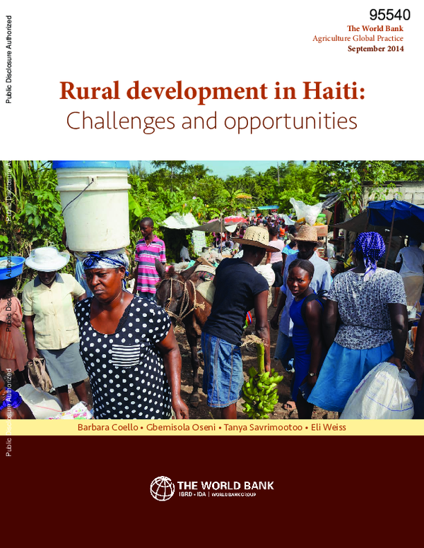 (PDF) Rural development in Haiti : challenges and opportunities