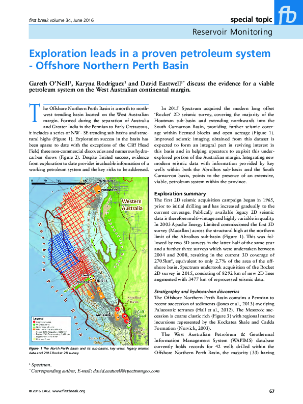 (PDF) Exploration leads in a proven petroleum system - Offshore ...