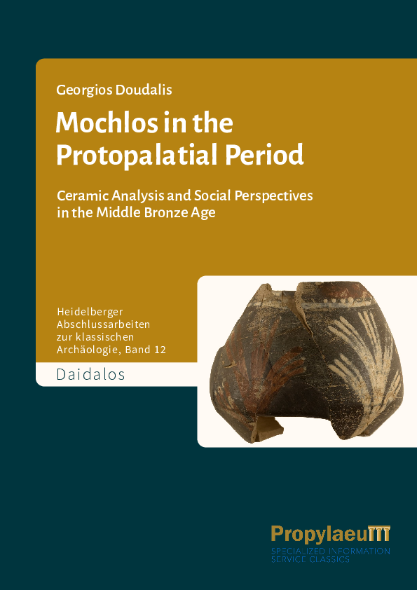 (PDF) Mochlos in the Protopalatial Period: Ceramic Analysis and Social ...