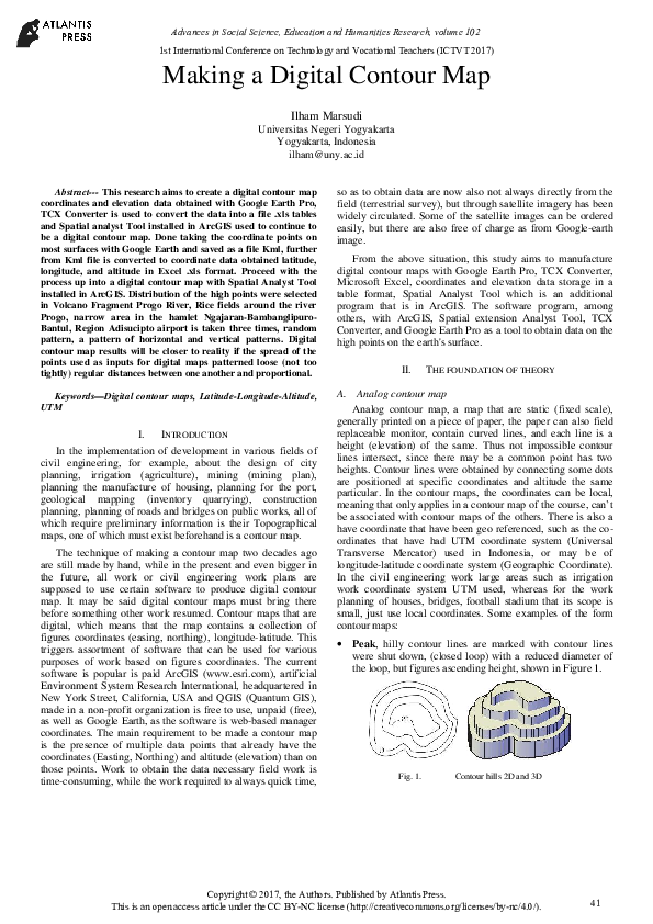 (PDF) Making a Digital Contour Map