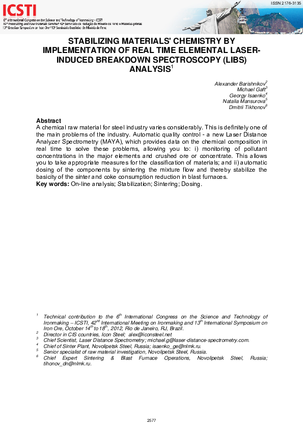 (PDF) Stabilizing Materials' Chemistry by Implementation of Real Time ...