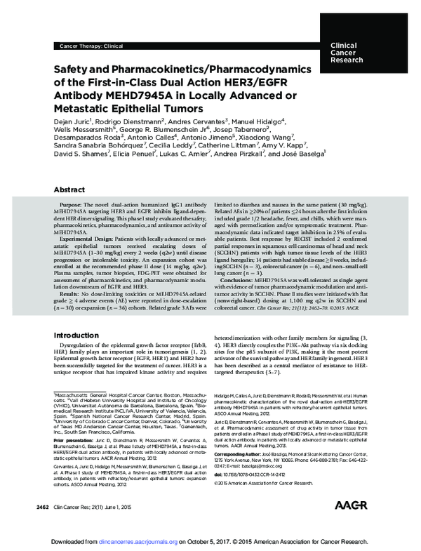 (PDF) Safety and Pharmacokinetics/Pharmacodynamics of the First-in ...