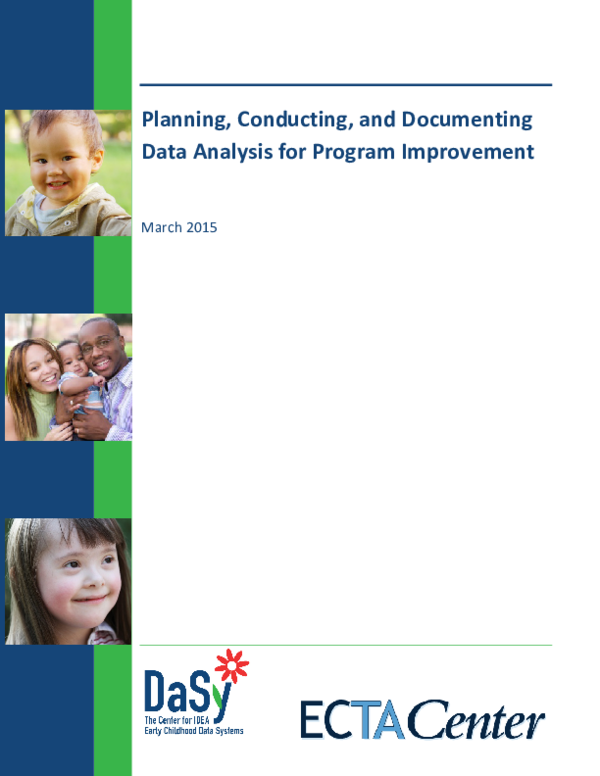 (PDF) Planning, Conducting, and Documenting Data Analysis for Program ...