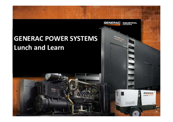 (PDF) GENERAC 2019 GLOBAL BROCHURE