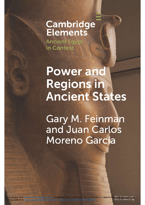 (PDF) (With Gary Feinman) Power and Regions in Ancient States: An ...