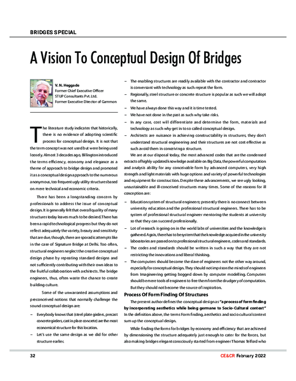 (PDF) A vision to conceptual design of bridges