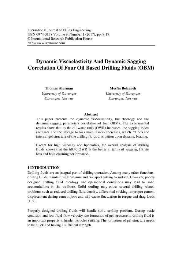 (PDF) Dynamic Viscoelasticity And Dynamic Sagging Correlation Of Four ...