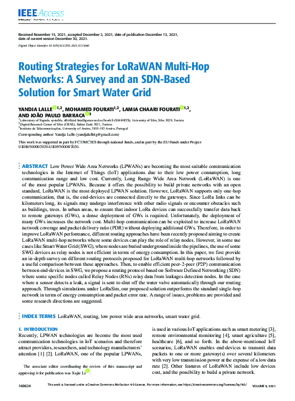 (PDF) Routing Strategies for LoRaWAN Multi-Hop Networks: A Survey and an SDN-Based Solution for ...