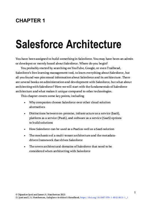 (PDF) Salesforce Architecture