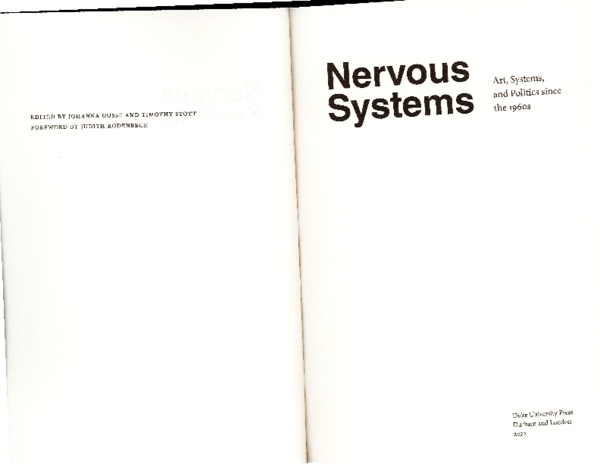 (PDF) Hamilton Faris "Toward Infrastructure Art," in Nervous Systems