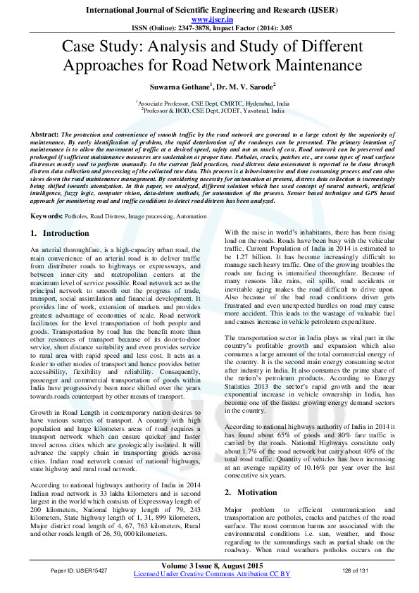 (PDF) Licensed Under Creative Commons Attribution CC BY Case Study: Analysis and Study of ...