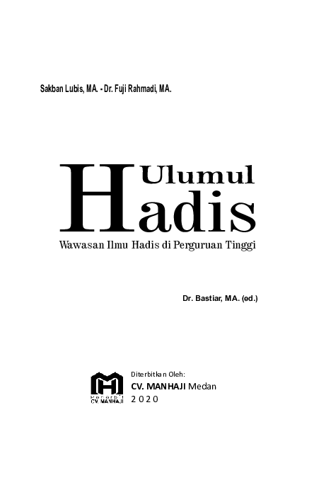 (PDF) Ulumul Hadist