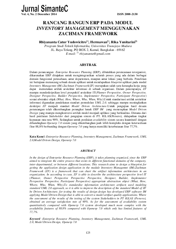 (PDF) Rancang Bangun Erp Pada Modul Inventory Management Menggunakan ...