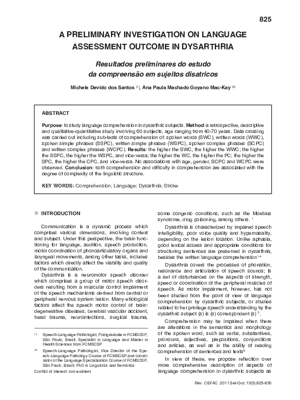 (PDF) Resultados preliminares do estudo da compreensão em sujeitos ...