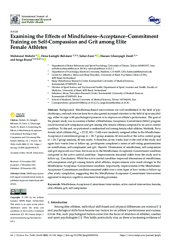 (PDF) Examining the Effects of Mindfulness–Acceptance–Commitment ...