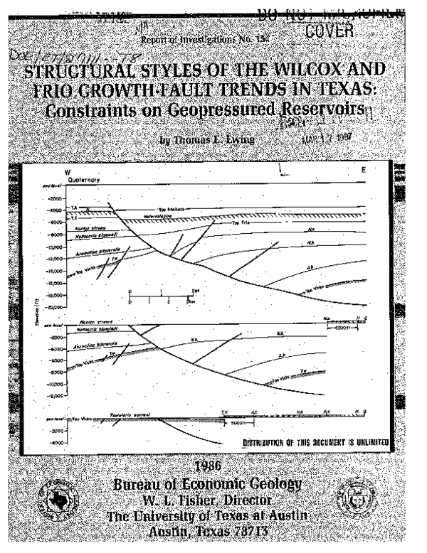 (PDF) Structural Styles of the Wilcox and Frio Growth-Fault Trends in ...