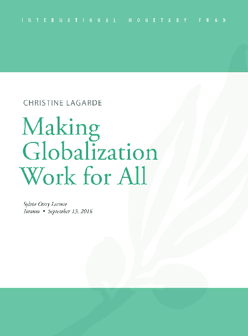 (PDF) Making Globalization Work for All