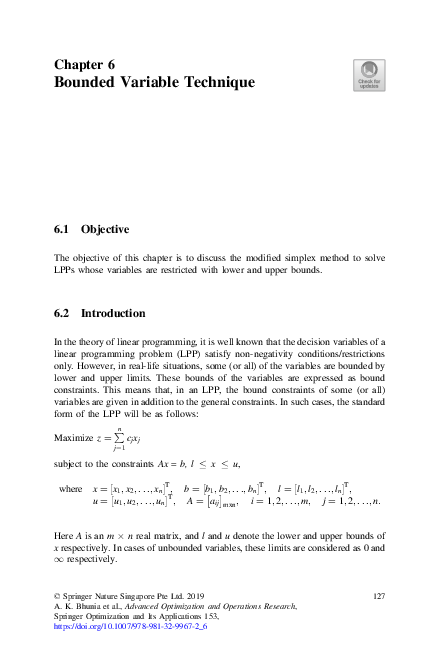 (PDF) Bounded Variable Technique