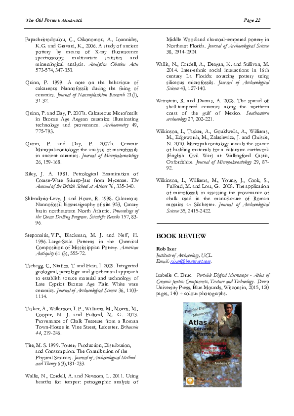 (PDF) Isabelle C. Druc: Portable Digital Microscope - Atlas of Ceramic ...