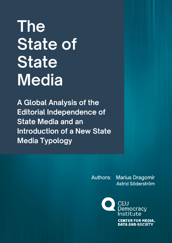 (PDF) The State of State Media: A Global Analysis of the Editorial ...
