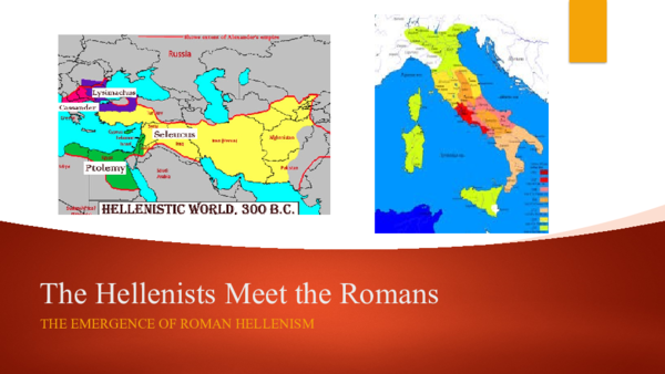 (PPT) The Hellenists Meet the Romans, by Brian Duvick | Brian Duvick ...