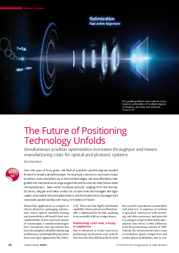 (PDF) The Future of Positioning Technology Unfolds