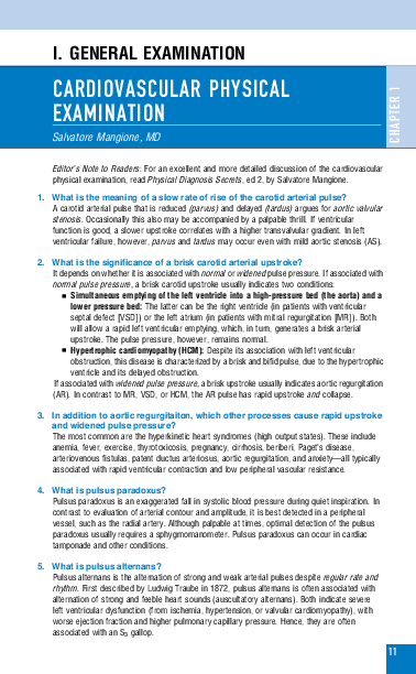 (PDF) Chapter 1 – Cardiovascular Physical Examination