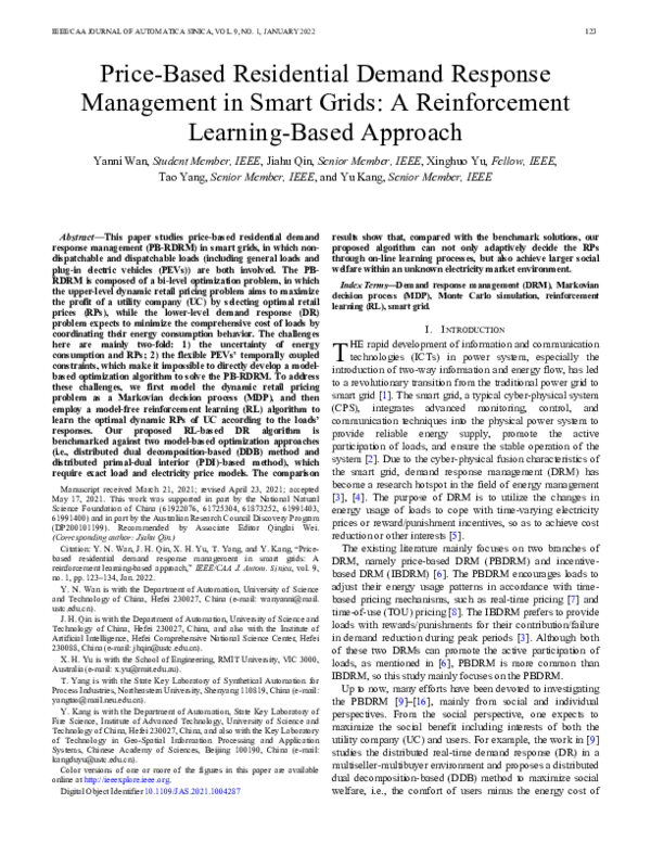 (PDF) Price-Based Residential Demand Response Management in Smart Grids ...