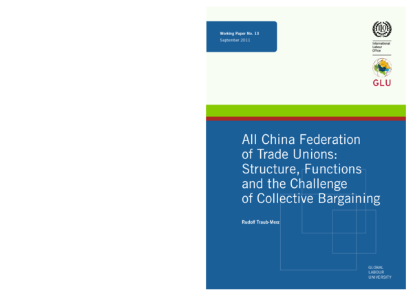 (PDF) of Trade Unions: Structure, Functions and the Challenge of ...