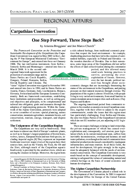 (PDF) One Step Forward , Three Steps Back