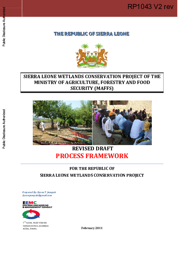 (PDF) Resettlement process framework