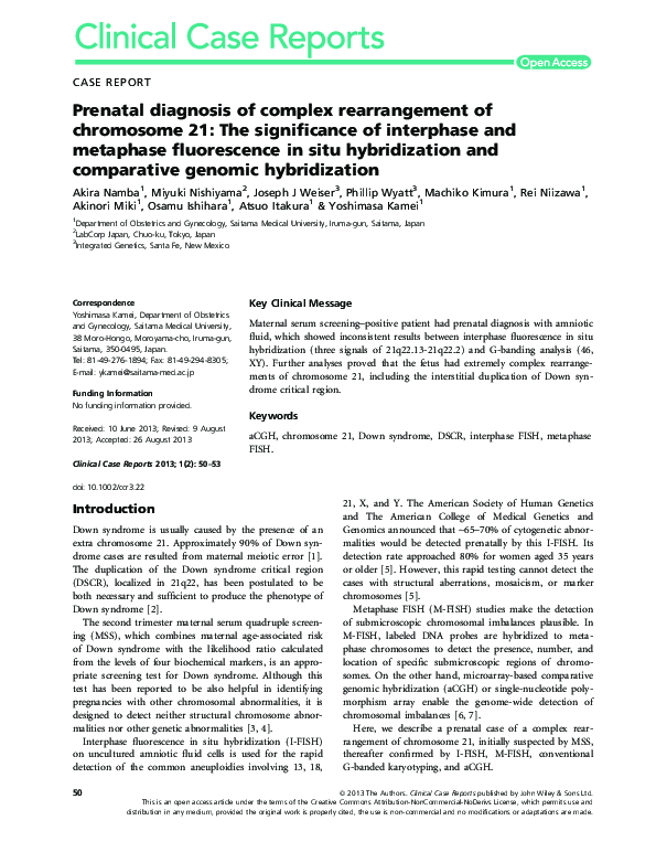 (PDF) Key Clinical Message