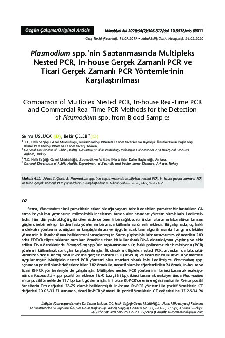 Pdf Comparison Of Multiplex Nested Pcr In House Real Time Pcr And