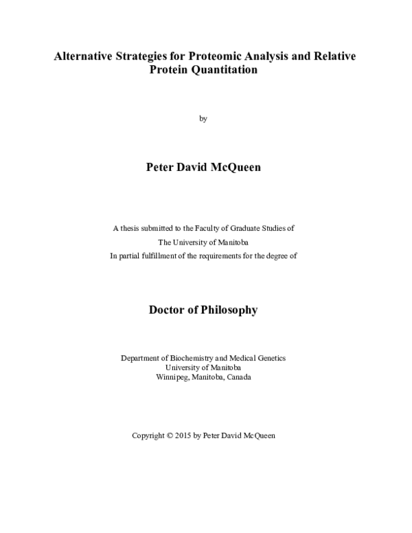 (PDF) Whole cell, label free protein quantitation with data independent ...