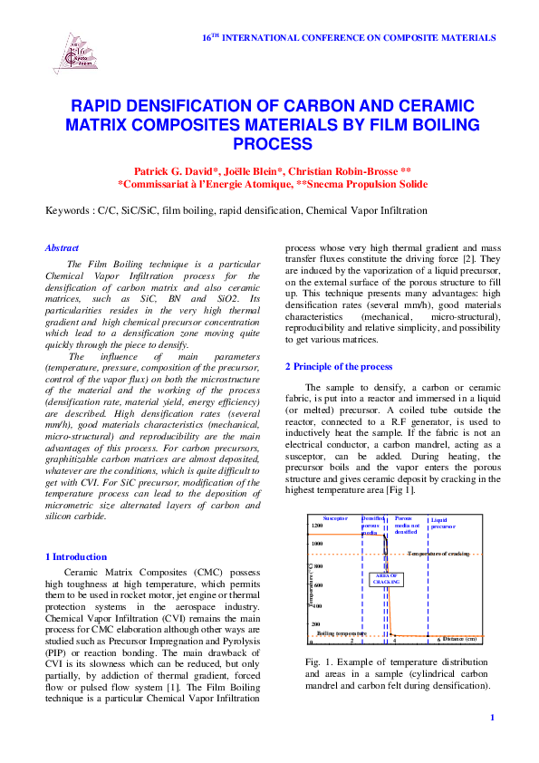 (PDF) Rapid Densification of Carbon and Ceramic Matrix Composites ...