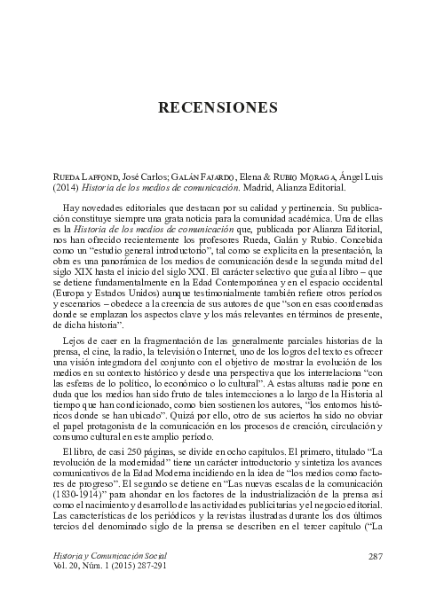 (PDF) Rueda Laffond, José Carlos; Galán Fajardo, Elena; y Rubio Moraga ...