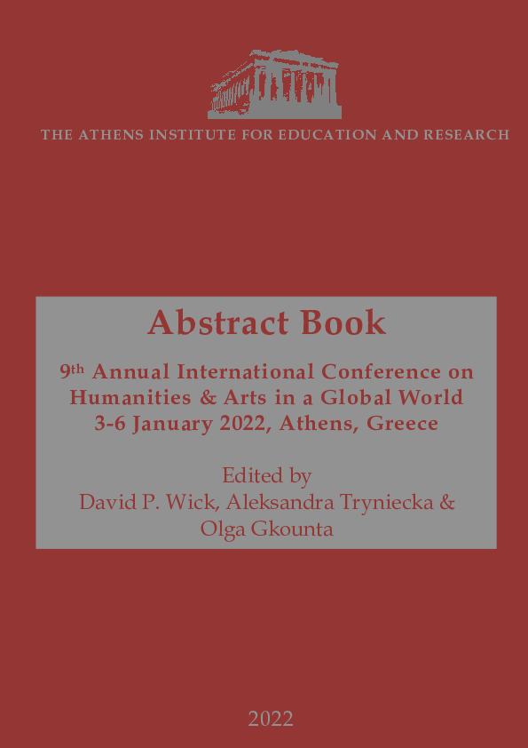 (PDF) Abstract Book - 9th Annual International Conference onHumanities ...