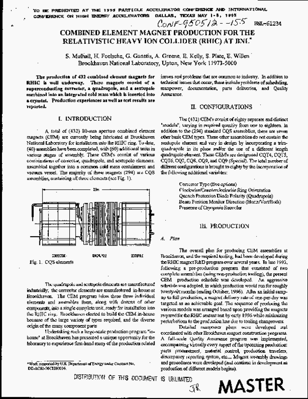 (PDF) Combined element magnet production for the Relativistic Heavy Ion ...