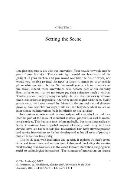 (PDF) Setting the Scene